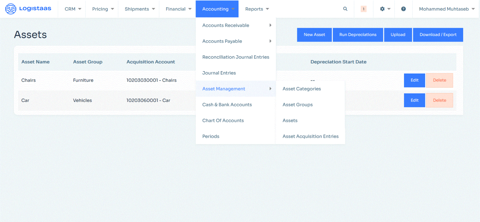 Introducing Logistaas's New Comprehensive Accounting Module - Logistaas